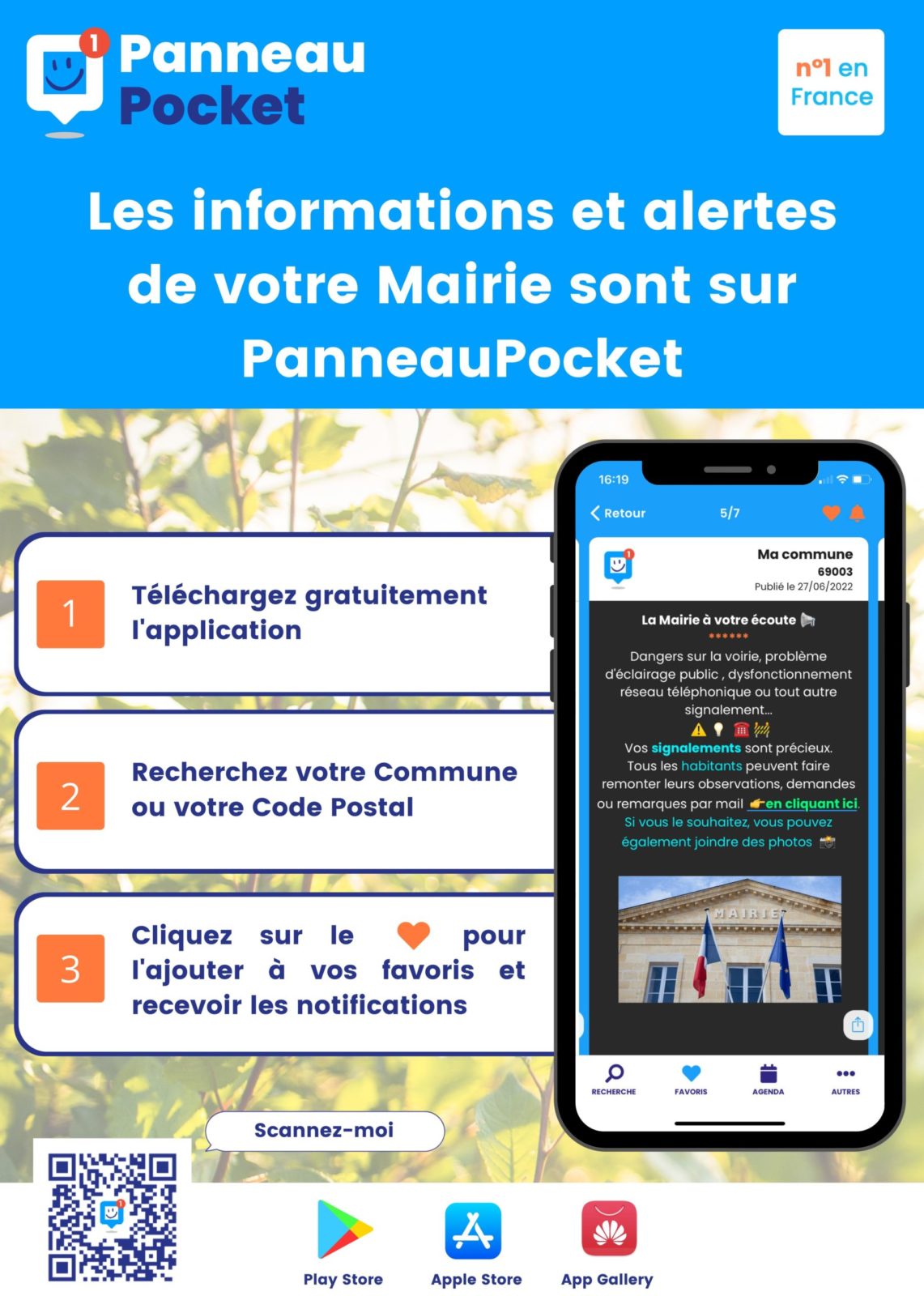 PanneauPocket : l'application qui vous informe ! - Mairie de Tollevast